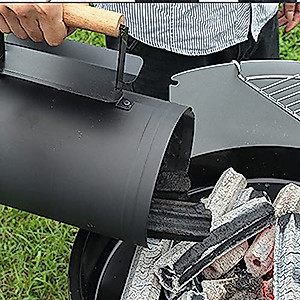 SLATIOM Multifunctional Barbecue Tool, Charcoal Ignition Barrel, Carbon Stove, Outdoor Tool, Chimney Starter