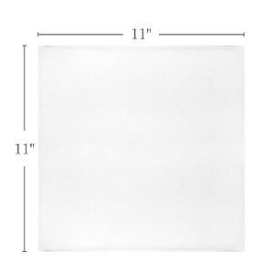 Selected Hanky 100% Pure Silk Pocket Square Solid White