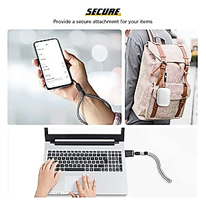 Avorast Hand Wrist Strap Lanyard, 2 Pack Carbon Fiber Phone Lanyards Adjustable Lanyard for GoPro, Camera, Phone Case, Keys, Keychain, USB Flash Drive, Flashlight, Glove Leash, Mixed