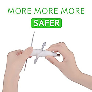 Electric Meat Grinder, 8-Cup Food processors with 2L Stainless Steel Bowl,meat mincer,Mini food Chopper for Meat, Vegetables, Fruits, 300W Powerful Motor 4 Detachable Stainless Steel Blades