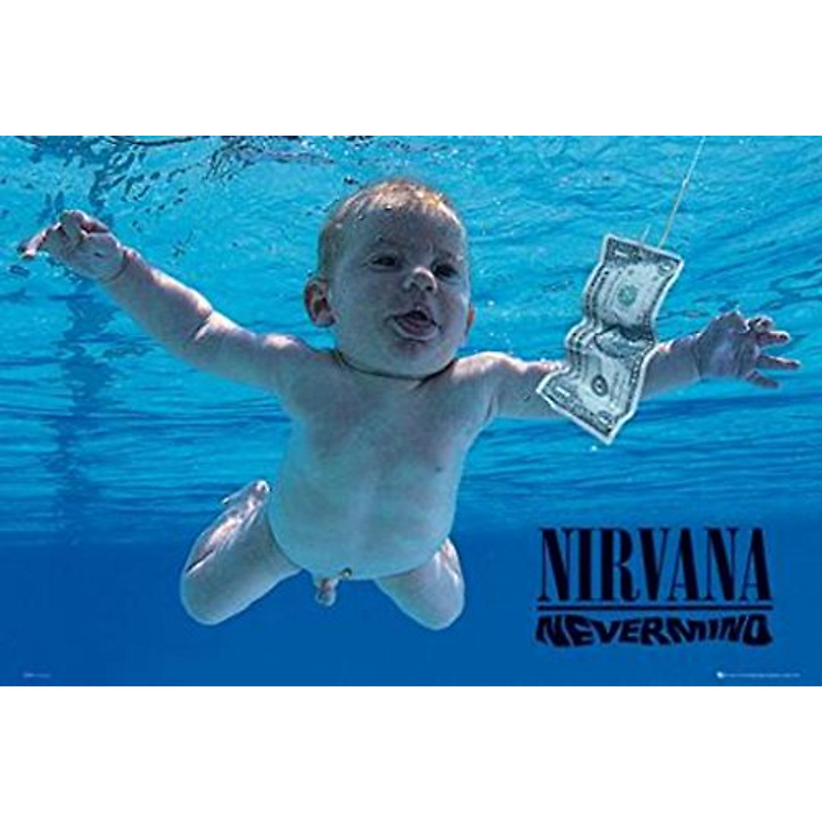 Nirvana - Nevermind Album Cover 24"x36" Art Print Poster