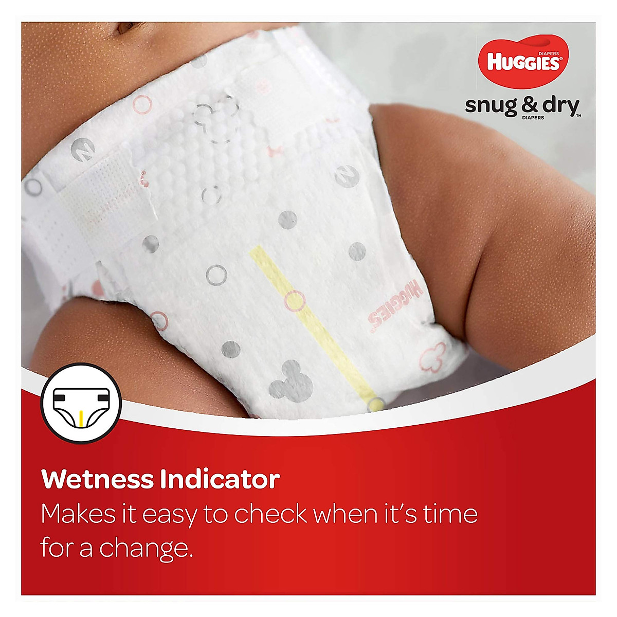 Huggies Snug & Dry Baby Diapers, Size 2, 38 Ct