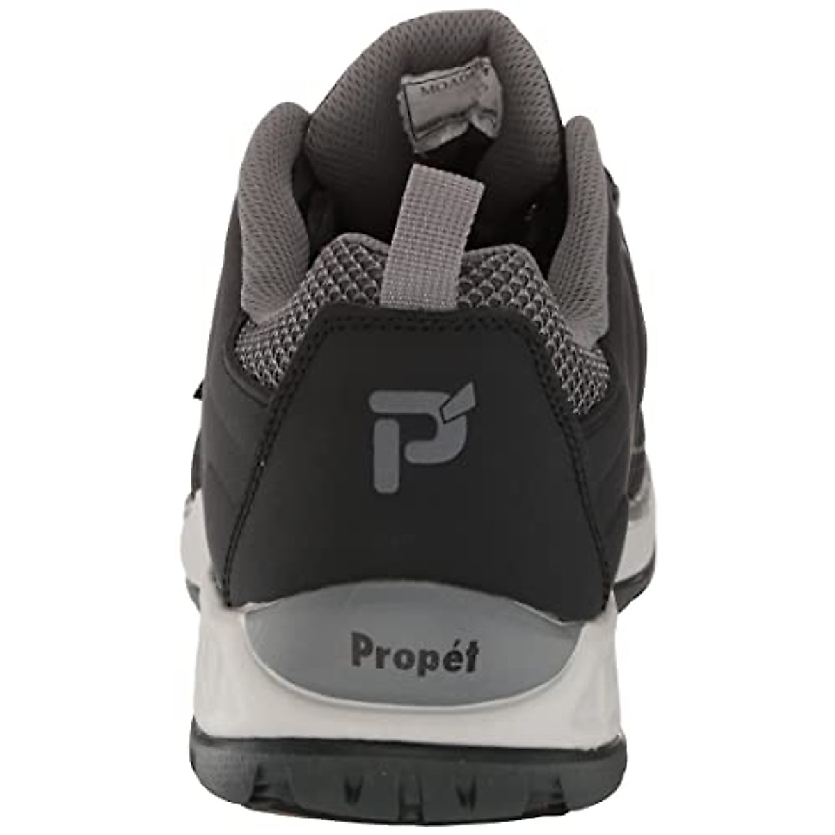 Propét Mens Vestrio Hiking Shoe, Black/Grey, 9 XX-Wide US