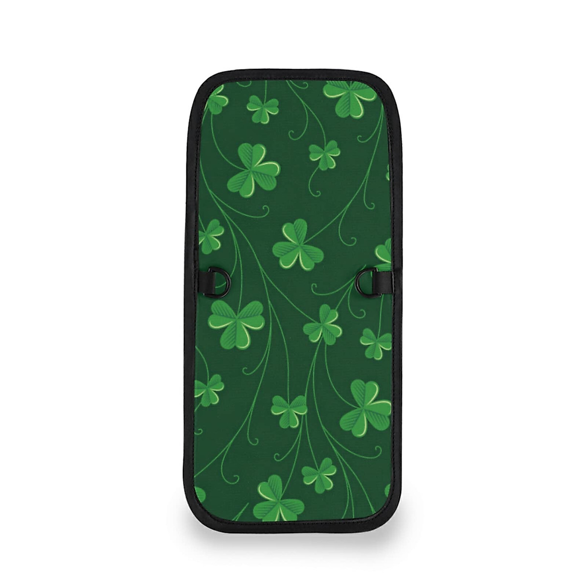 Women Small Crossbody Bag Green Clover for Cellphone Purse Wallet with Card Slots Removable Strap(6vb8a)