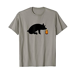 Little Brown Bottle Popper Pig Head Cleaner Gay Mens T-Shirt T-Shirt