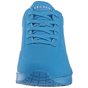 Skechers Women's Uno-Night Shades Sneaker, Blue, 9