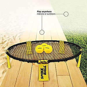 Spikeball Standard 3 Ball Kit - Game for The Backyard, Beach, Park, Indoors