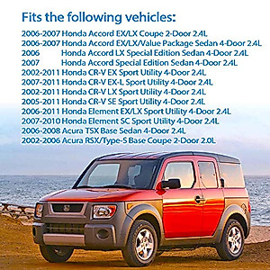 Power Steering Pump 21-5419 for 2006 2007 2008 2009 2010 2011 Honda Element/Accord/CR-V 2.4L 2002-2008 Acura RSX/TSX/LX 2.4L Power Assist Pump