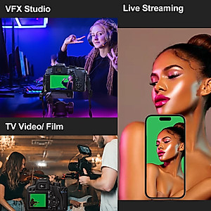 LimoStudio [Extra Large] 10 x 20 ft. (W x H) Chromakey Green Backdrop Background Screen, True Chroma Key Color, 150GSM High Density Premium A+ Grade Synthetic Fabric, Photo Video Studio, AGG3030