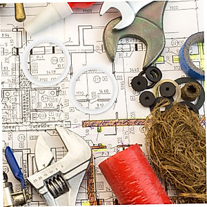 Veemoon 3pcs Basin Plug o Ring Bathroom Mounting Ring Bathroom Sealing Washers Bath Tub Accessory Mounting Ring for Vessel Bathroom Sealing Gasket Tub Plug Bath Sink Cover Rubber Valve