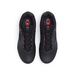 Crankbrothers Unisex Mallet Lace MTB Shoes, Black & Red, 13 US Men
