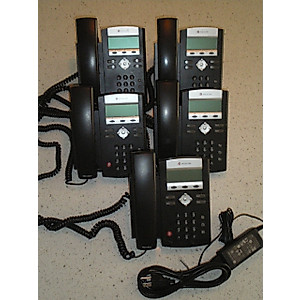 Polycom Inc. - SoundPoint IP 335 HD Black Two-Line Entry-Level VoIP Telephone with Power Supply