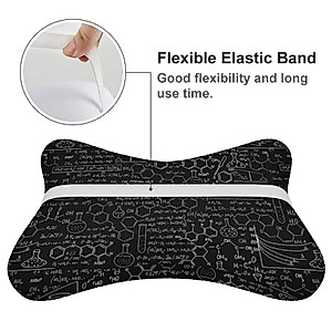 JZDACH Car Neck Pillow Memory Foam Head Rest Support Cushion Compatible with Chemistry Formula for Travel Car Seat, Boys Gaming Office Chair,Travel Portable Pillow