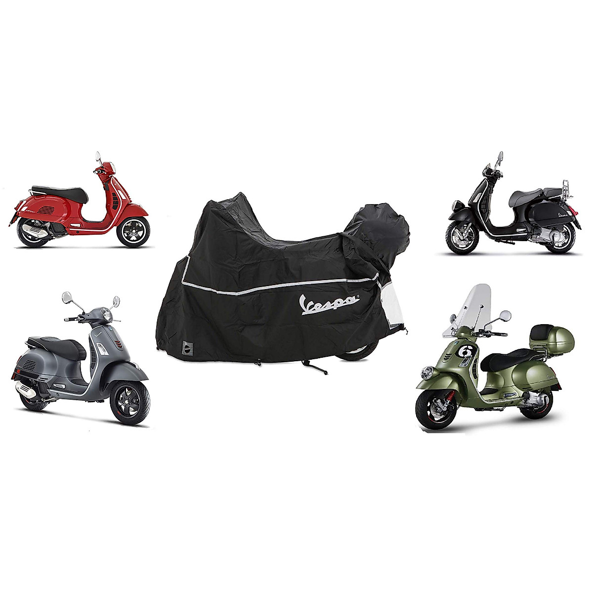 Vespa GT GTS GTV GT60 125 200 250 300 Genuine Piaggio Vespa Cover Waterproof Outdoor XL All Weather Shelter Protection Garage 602738M