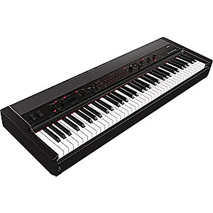 Korg Grandstage 73-Key Digital Stage Piano Bundle with Instrument Cable, MIDI Cable, and Austin Bazaar Polishing Cloth