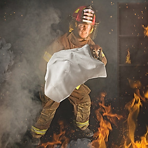 Fire Blanket, Fiberglass Fire Emergency Blankets, Suppression Flame Retardant Fireproof Survival Safety Fire Suppression Blanket, for Kitchen Home Car Office Warehouse Camping BBQ School Fireplace