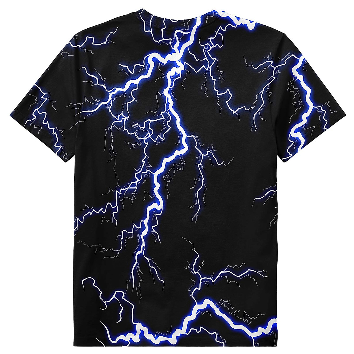 Asylvain Black Graphic Shirts for Kids Boys 3D Cool Tshirt Unisex Short Sleeve Summer Tops Tees Shirt Size 8-10 Years