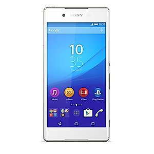 Sony Xperia Z3+ (Z3 Plus) E6553 5.2-Inch 32GB Factory Unlocked Smartphone (White) - International Stock - No Warranty