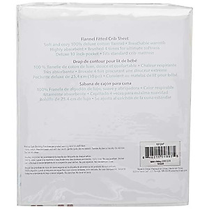 Trend Lab Crayon Jungle Deluxe Flannel Fitted Crib Sheet, Multi