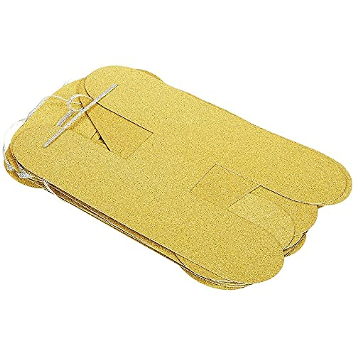 Happy Birthday String Banner, Party Supplies (Gold, 10.25 In x 10.5 ft)