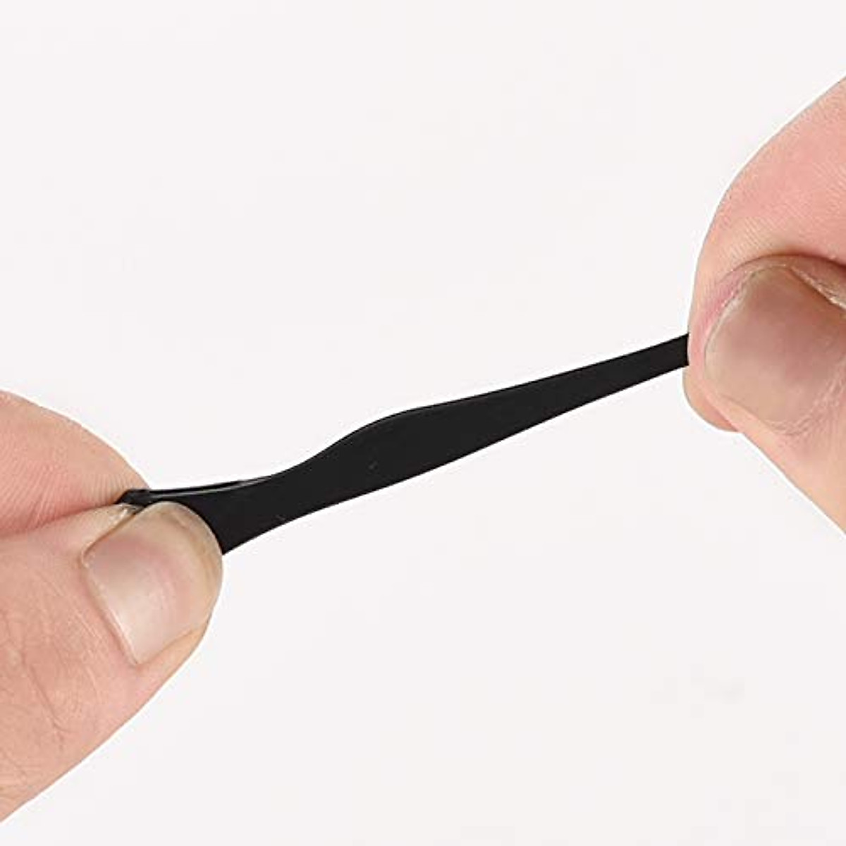 Avikoit Ear Grip Ear Hooks for Glasses, Anti - slip Hook Soft Silicone Temple Holder Glass Eyewear Comfortable Tips Sleeve Retainer For Eyeglass Sunglass, 5 Pairs (Clear)