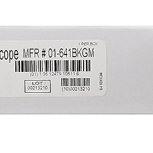 McKesson LUMEON Sprague Rappaport Stethoscope, Black, 1 Count