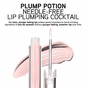 Physicians Formula Lip Plumper Gloss Formula Plump Lip Potion Needle-Free Lip Plumper Gloss Cocktail Shade Extension,Pink Crystal Potion,Lip Enhancer,Fuller Lips