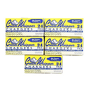 Leland N2O Whipped Cream Chargers, Pack of 120