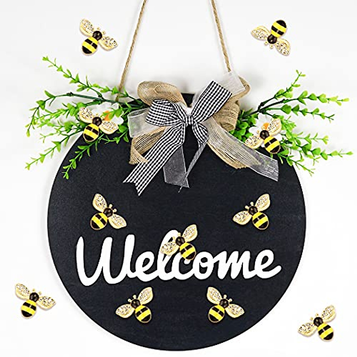 20 Pcs Enamel Bee Charms Pendants Rhinestone Enamel Craft Embellishments Crafting for Halloween DIY Handmade Crafts (yellow)