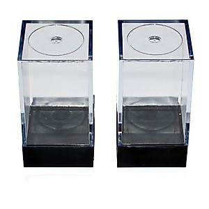Chessex Plastic Figure Display Box | Medium Tall | 2-Pack