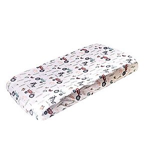 Premium Knit Diaper Changing Pad Cover"Jo" by Copper Pearl