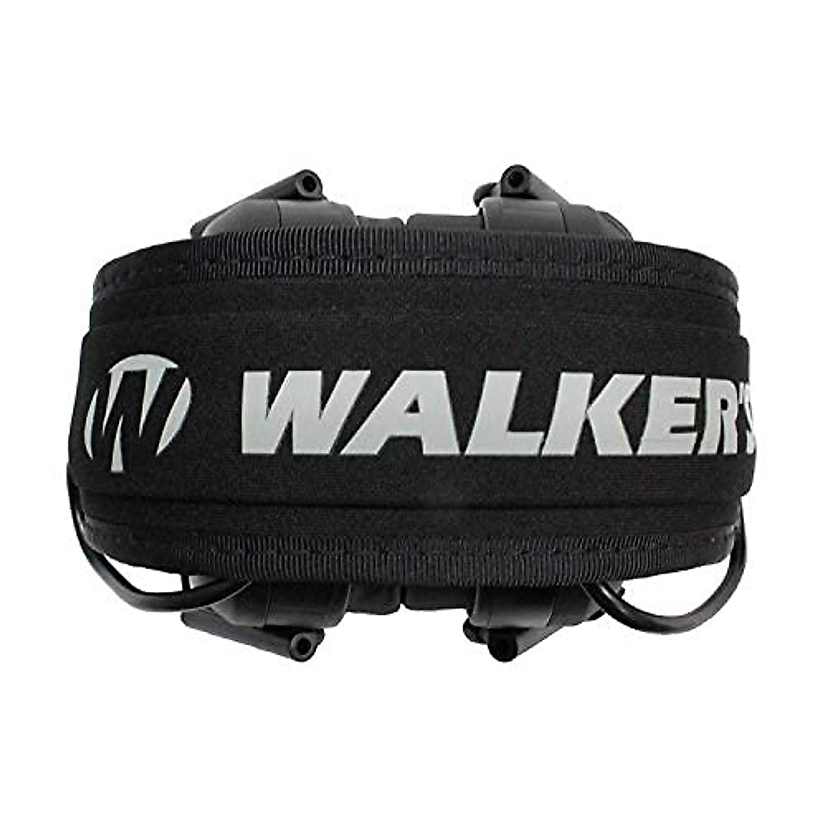 Walker's Razor Slim Electronic Shooting Hearing Protection Muff (Sound Amplification and Suppression) with Protective Case, Black Patriot Bundle