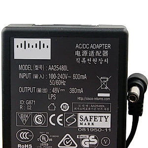 NEW Genuine CISCO AA25480L 48V 380mA AC POWER ADAPTER