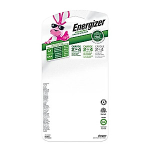 Energizer Recharge Value Charger for NiMH Rechargeable AA and AAA Batteries