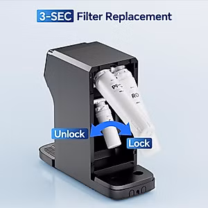 RT1-C Filter, Replacement for T1 Countertop Reverse Osmosis Water Filter, 6-12 Month Lifetime