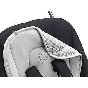 Bugaboo Dual Comfort Seat Liner Fully Reversible to Regulate Body Temperature, Compatible with All Bugaboo Strollers- Misty Grey