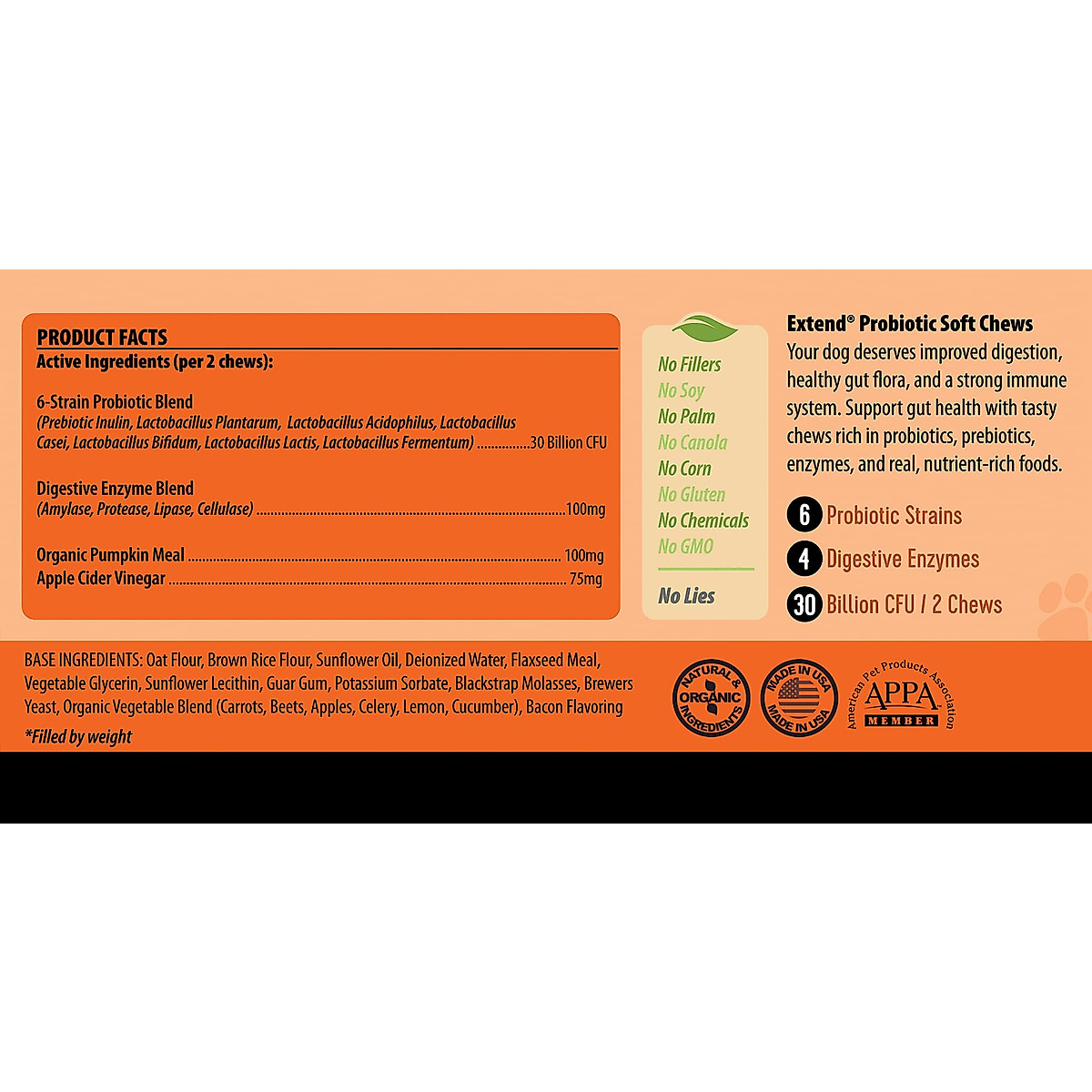 Extend - Joint Care and Probiotic for Dogs. Combo Special!