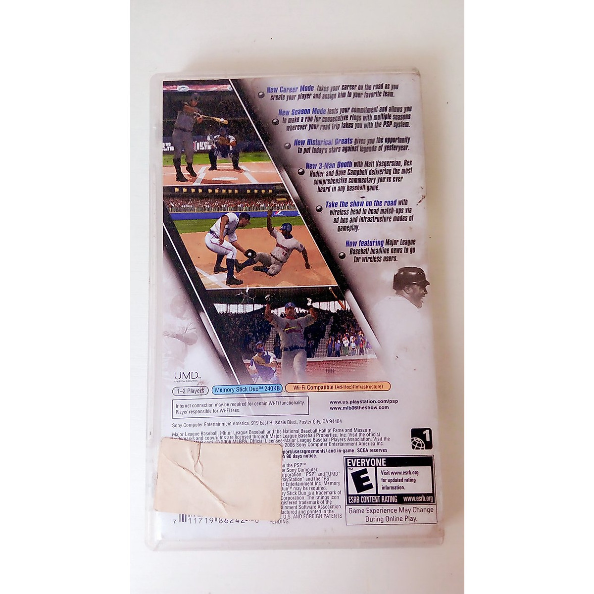 MLB 06 The Show - Sony PSP