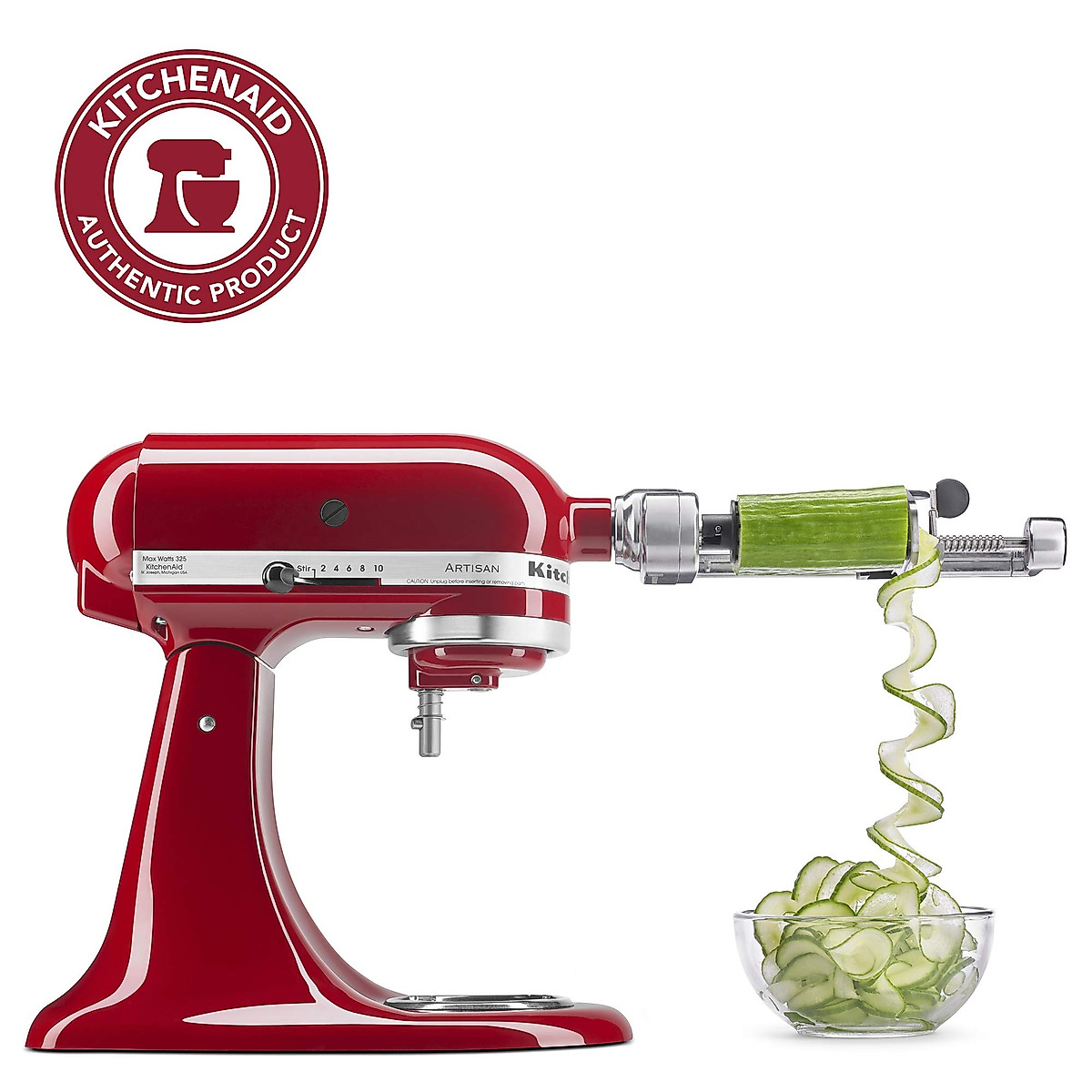 KitchenAid Spiralizer Plus Attachment with Vegetable Sheet Cutter