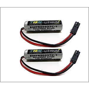 2PC 300419-00035A - 3.6V Doosan Replacement Battery- Pro-Motion AC Servo Drive