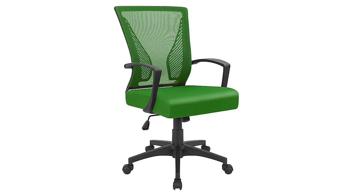 Furmax Green Ergonomic Office Chair with Lumbar Support