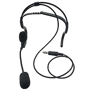 Pdflie Walkie Talkie Earpiece Behind The Head Over Ear Radio Headset Headphone with Boom Mic U94 Tactical PTT Compatible for Baofeng Kenwood UV-5R BF-F8HP 888S