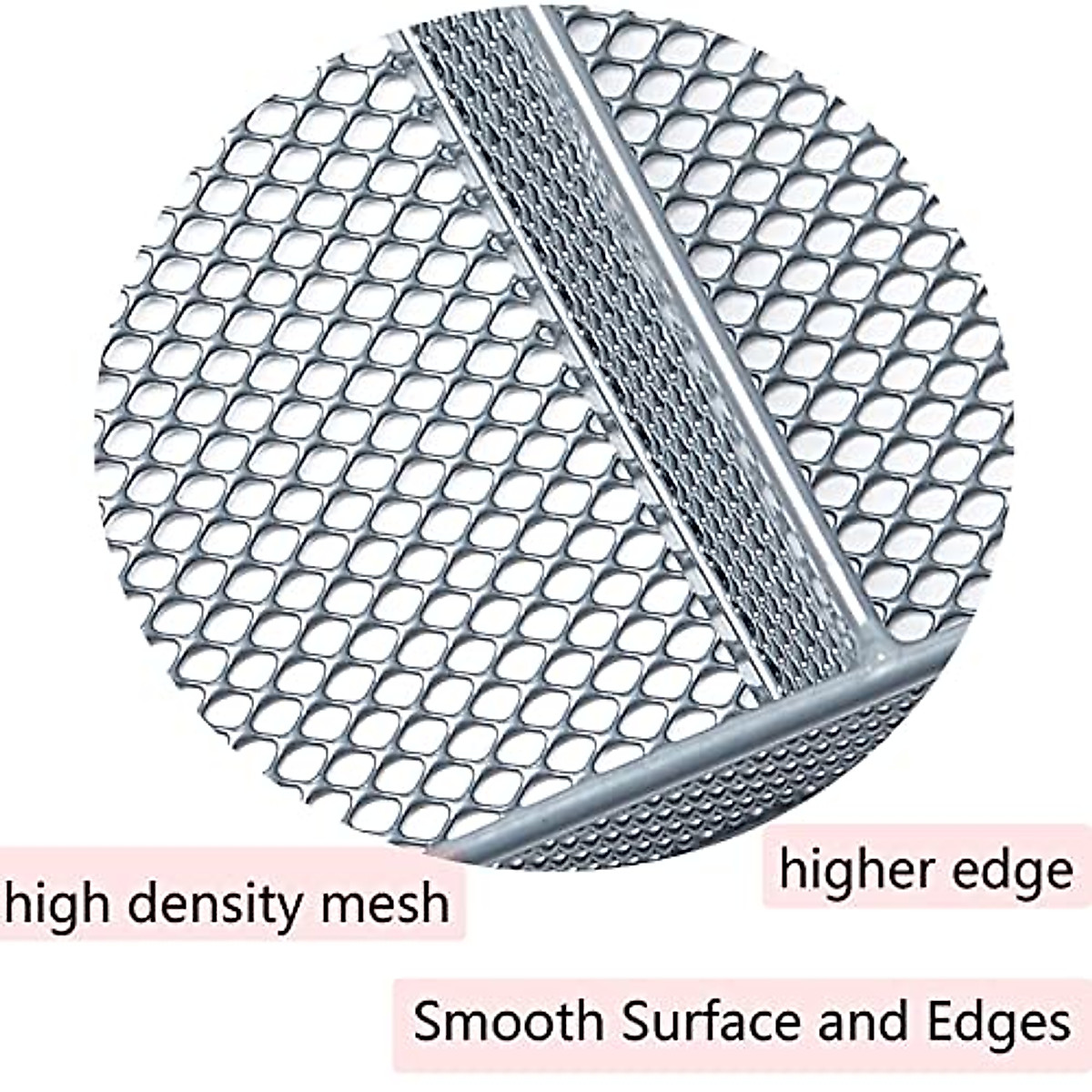 SETTFRFE Mesh Flatware Tray Kitchen Drawer Organizer,Silverware Organizer,Silverware Tray for Drawer,Utensil Organizer for Kitchen Drawers,Silver