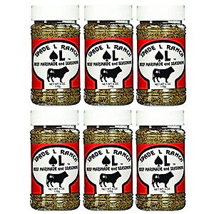 Spade L Ranch Beef Marinade and Seasoning 6 Oz. (Pack of 6)