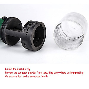 3mirrors ALUMINUM Tungsten Electrode Sharpener Grinder Head TIG Welding Tool 24 Guides, 24 Multi-Angle & Offsets, Full-featured Tool w/Dust Housing, Healthy Version