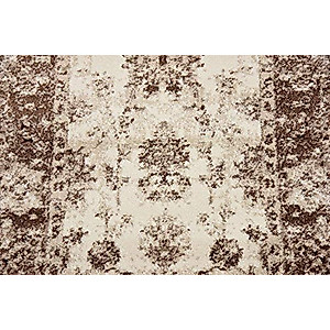 Unique Loom Rushmore Collection Area Rug - Lincoln (2'x 6' 1" Runner, Cream/ Beige)
