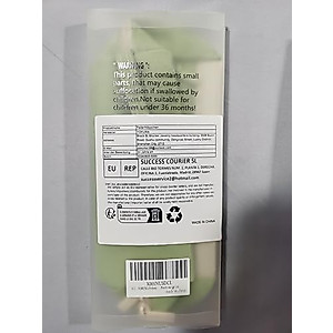 YOKUMA Clear Aesthetic Pencil Case Pouch for Girls Cute Kawaii Mark Pen Case Organizer Large Capacity for Kids Teen College Students Adults,Small Makeup Bag,Back to School Supplies (Green)