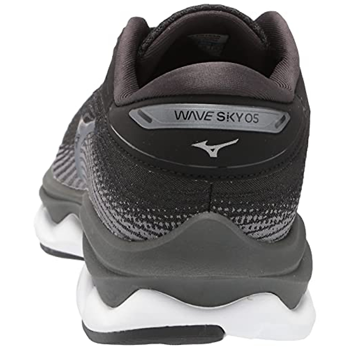 Mizuno Women's Wave Sky 5 Running Shoe, Black, 8.5