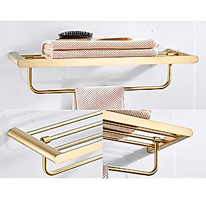 DVTEL Bathroom Shelf Wall Shelf Toilet Bathroom Kitchen Bathroom Storage Shelf Wall Hanging Basket Multifunctional Storage