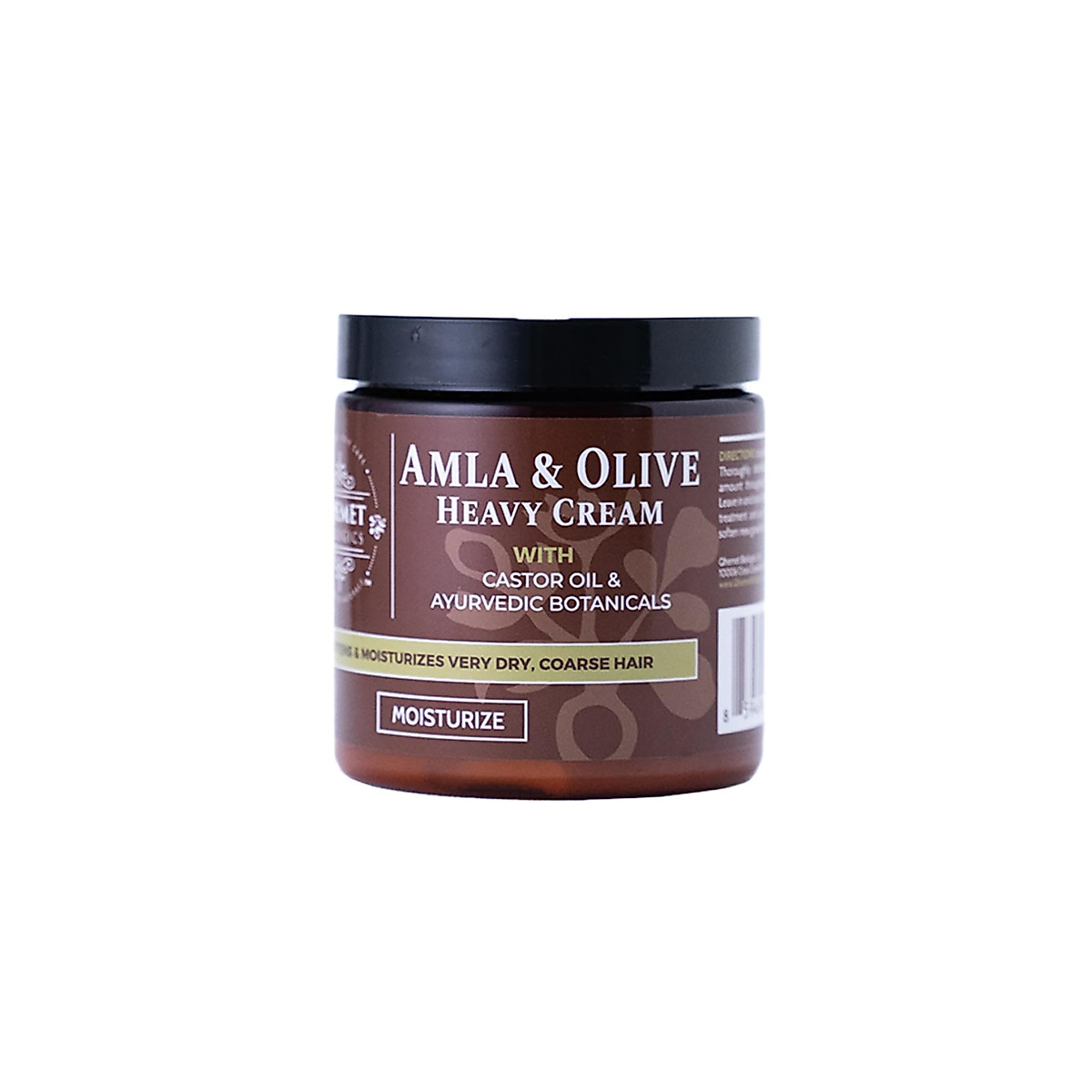 Qhemet Biologics Amla & Olive Heavy Cream - Moisturizing Balm for Extremely Dry & 4C Hair - Adds Soft, Supple Moisture & Hydration to Afros, Coils, Curls, Puffs, Twists, Braids, Locs & More (8.9 oz)